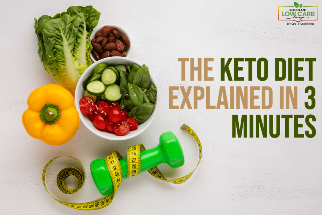 The Keto Diet Explained In 3 Minutes - Reluctant Low Carb Life