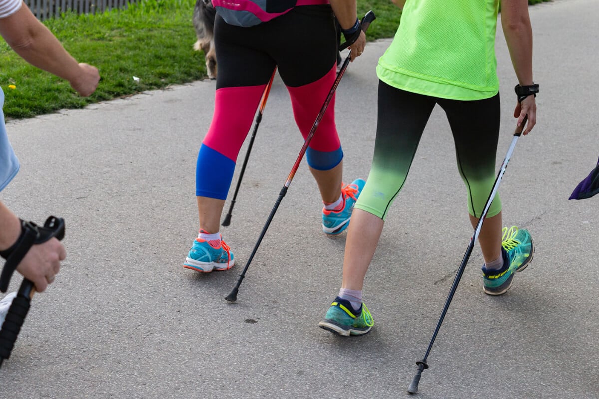 Nordic Walking The Full Body Workout Benefits - Reluctant Low Carb Life